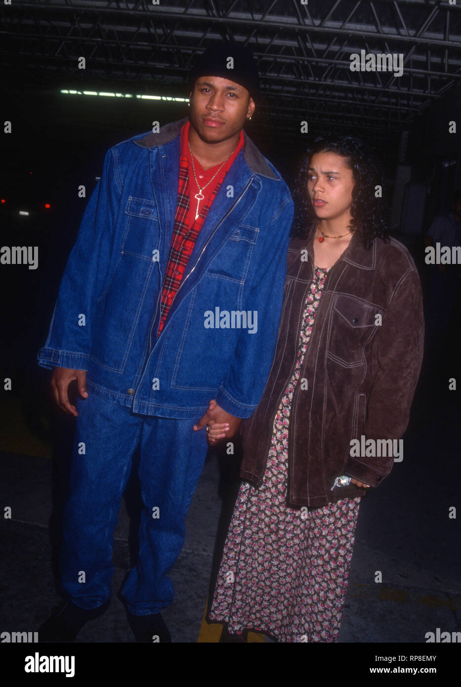 LOS ANGELES, CA - JANUARY 14: Rapper/actor LL Cool J and actress Kidada ...