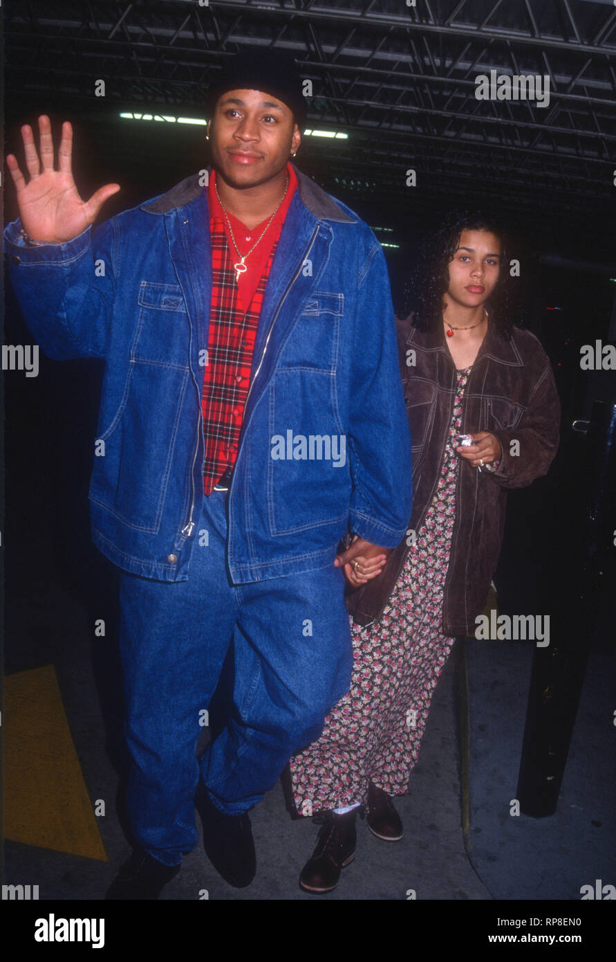LOS ANGELES, CA - JANUARY 14: Rapper/actor LL Cool J and actress Kidada ...