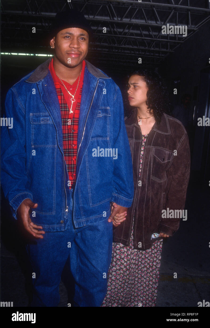 LOS ANGELES, CA - JANUARY 14: Rapper/actor LL Cool J and actress Kidada ...