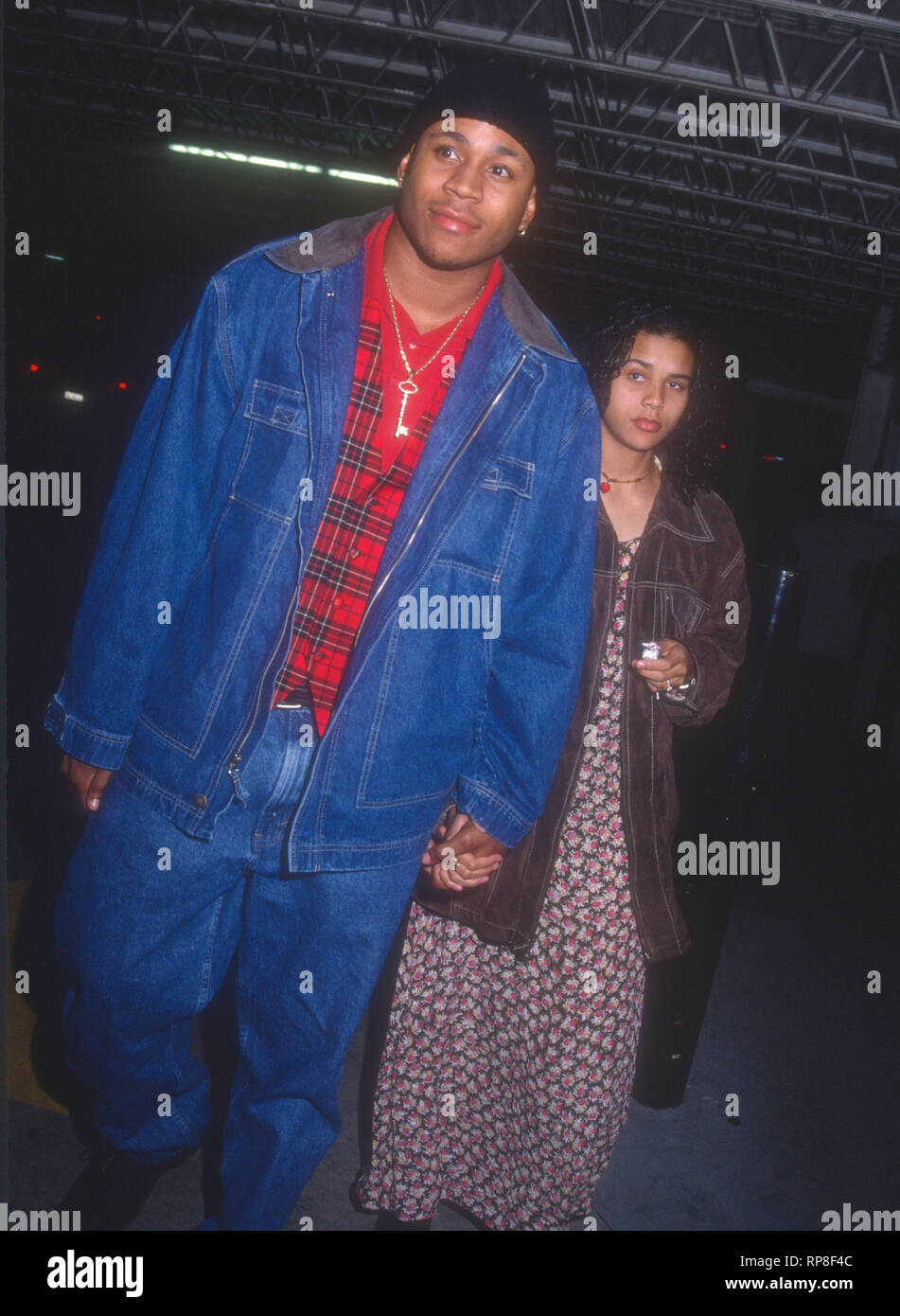 LOS ANGELES, CA - JANUARY 14: Rapper/actor LL Cool J and actress Kidada ...