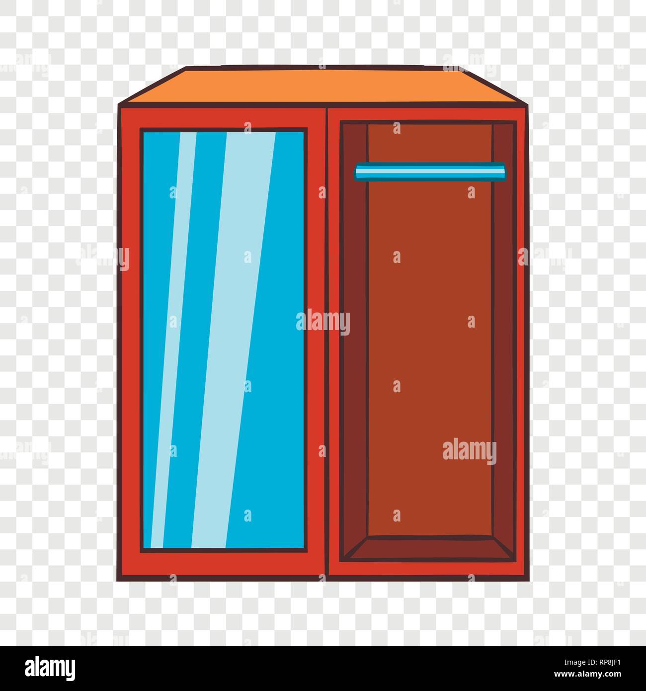 Wardrobe icon, cartoon style Stock Vector Image & Art - Alamy