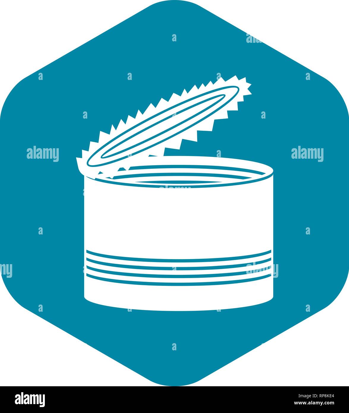 Open tin can icon, simple style Stock Vector Image & Art - Alamy Open tin can icon, simple style Stock Vector Image & Art - Alamy