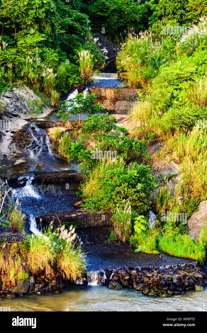 Water way in Panama Canal Stock Photo - Alamy