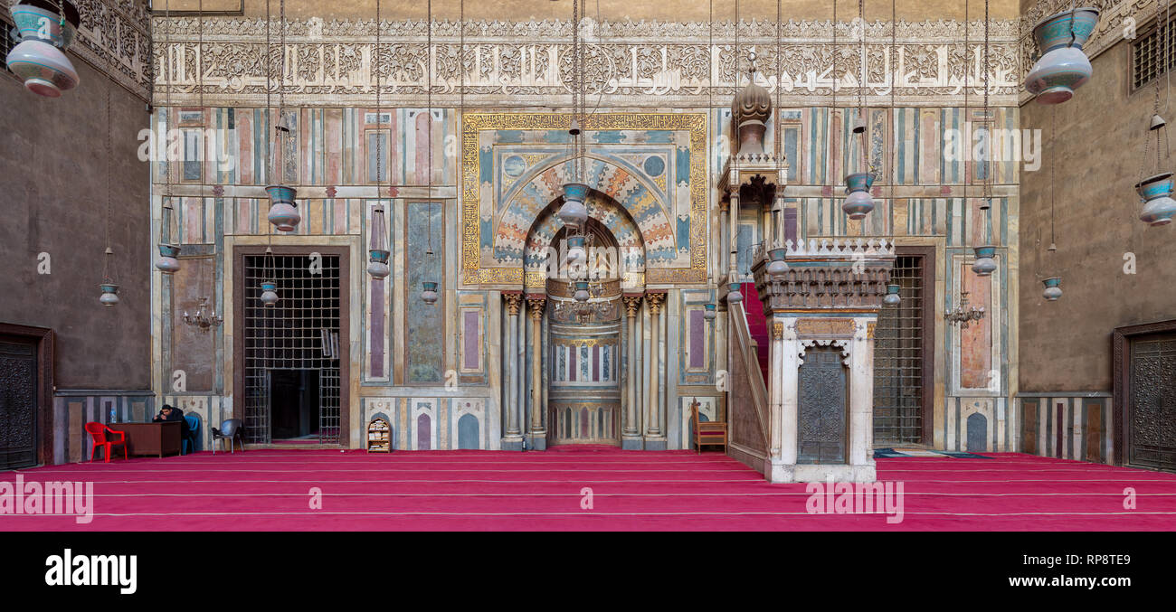 Mihrab sultan hassan hi-res stock photography and images - Alamy