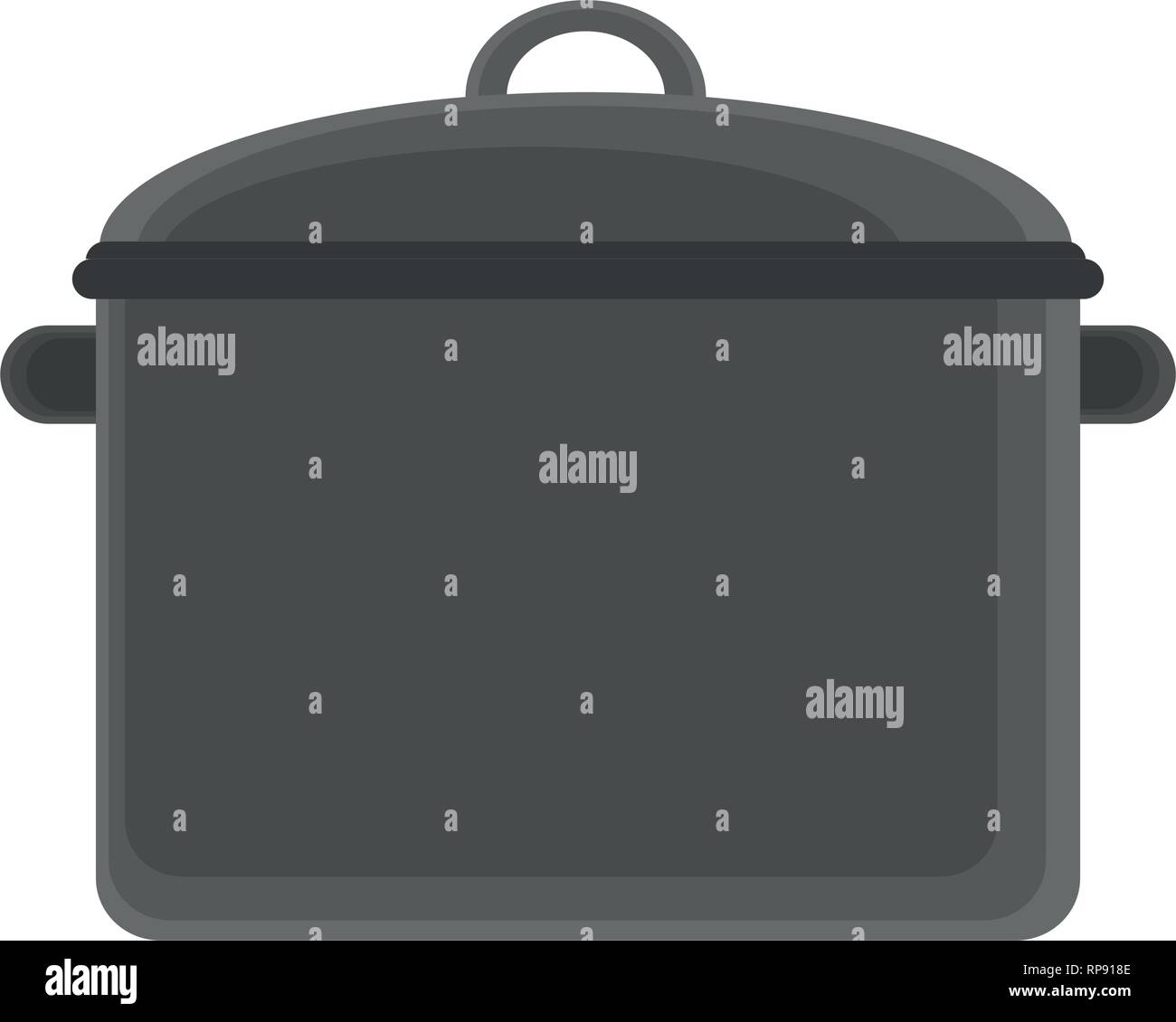 Kitchen pot utensil symbol Stock Vector Image & Art - Alamy