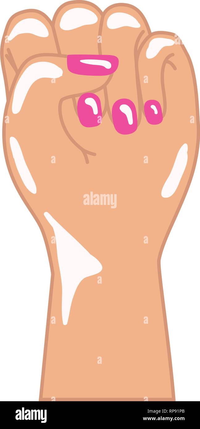 hand in sign power pop art Stock Vector Image & Art - Alamy