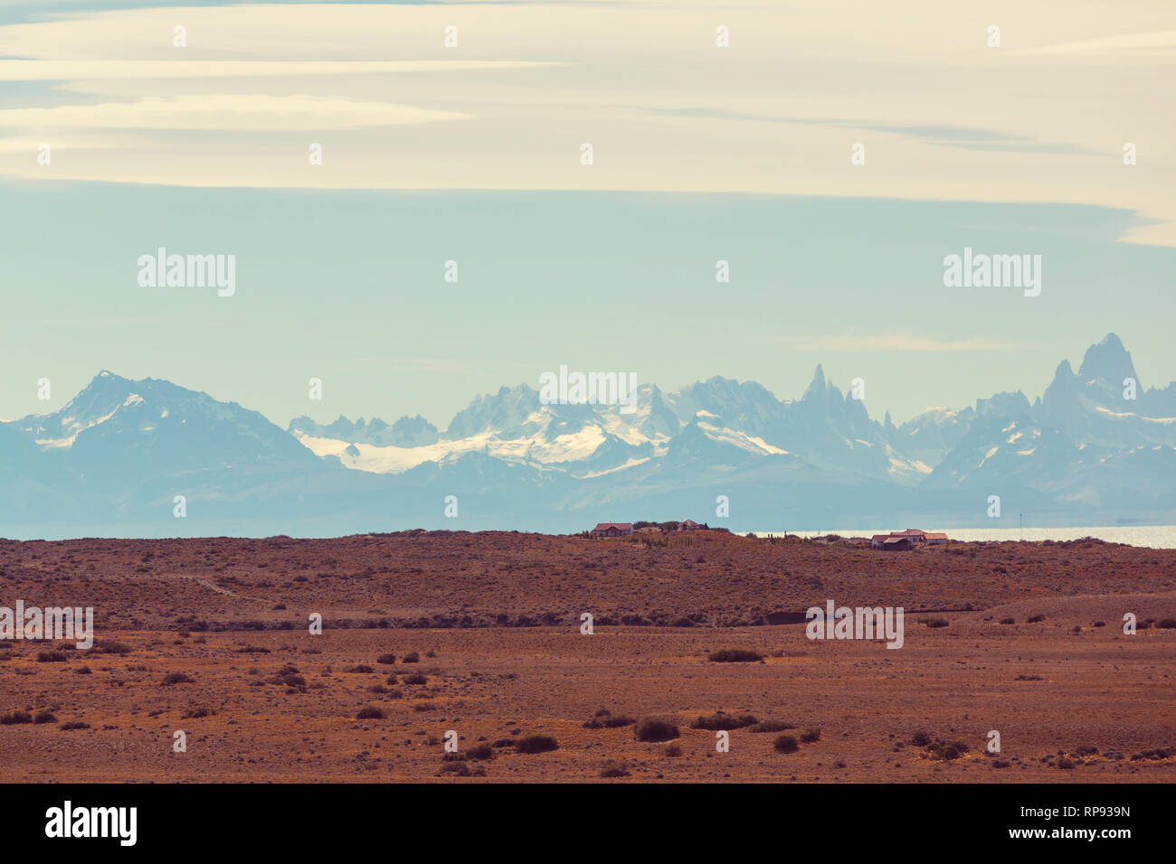 Patagonia landscapes in Southern Argentina Stock Photo - Alamy