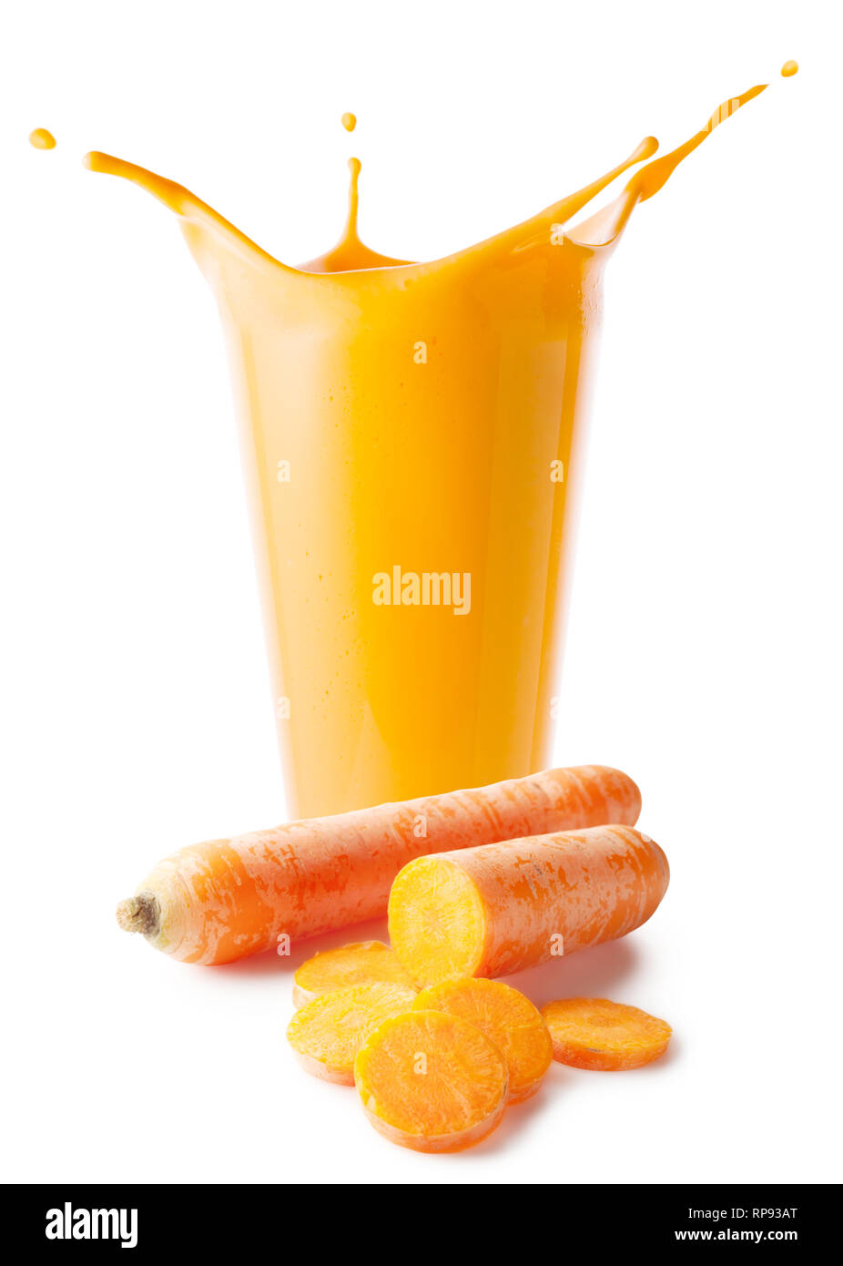 Fruit splash carrot hi-res stock photography and images - Alamy