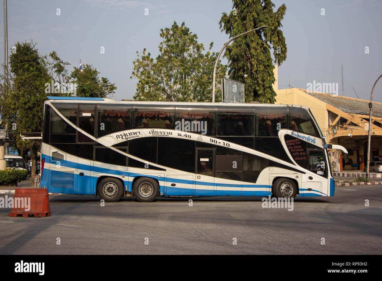 Chiangmai, Thailand - February 16 2019: Volvo Bus of Intra Tour Bus ...