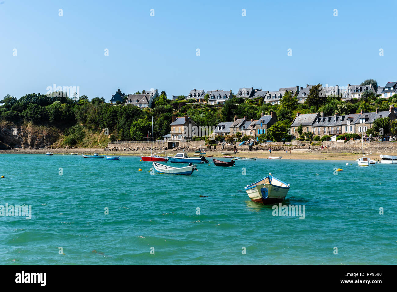 Rance estuary saint suliac brittany hi-res stock photography and images ...