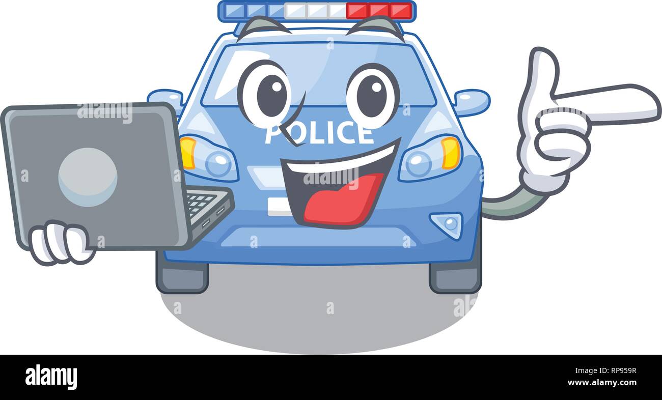 Police car lights mirror hi-res stock photography and images - Alamy