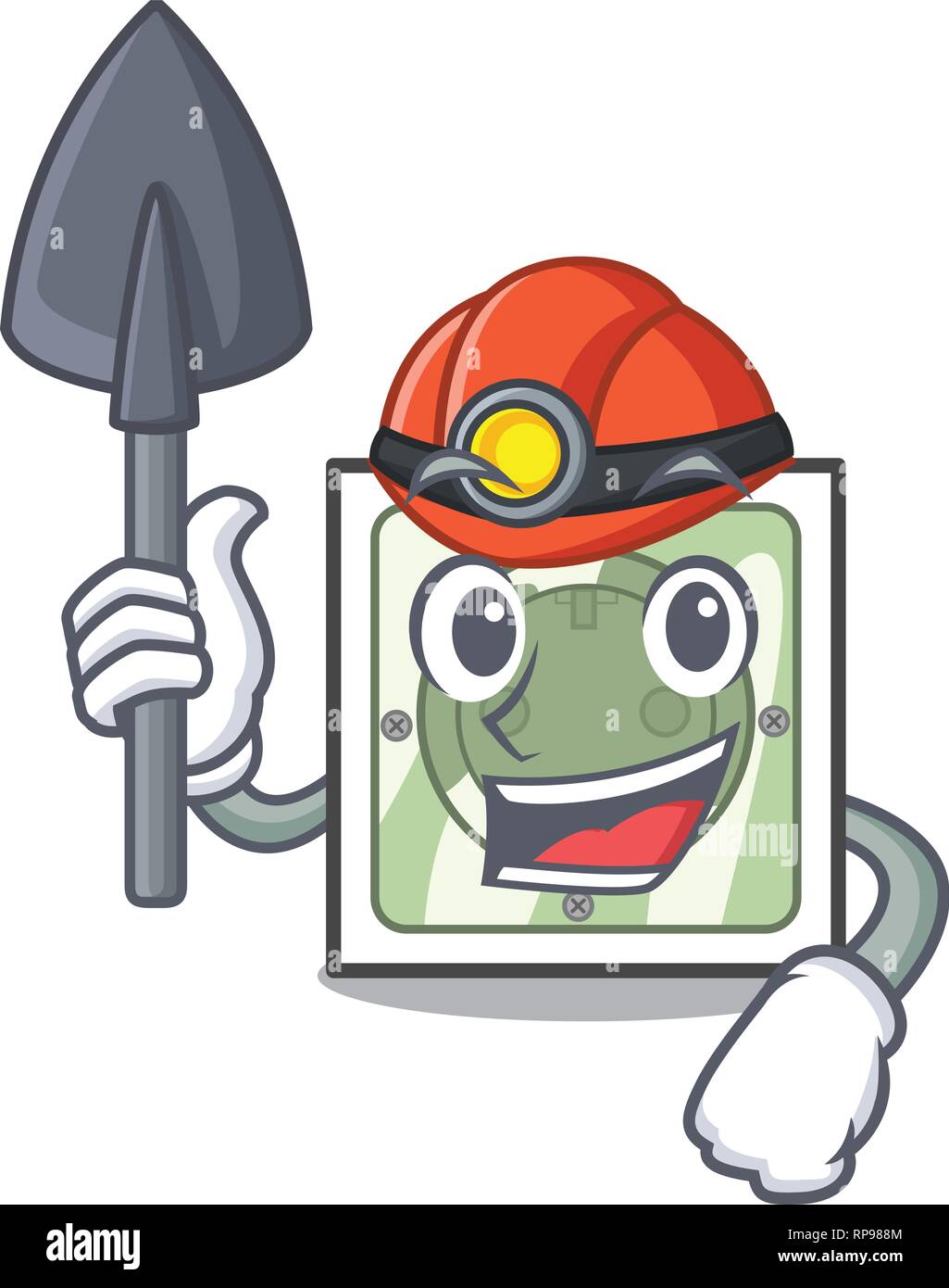 Table with electrical socket Stock Vector Images - Alamy