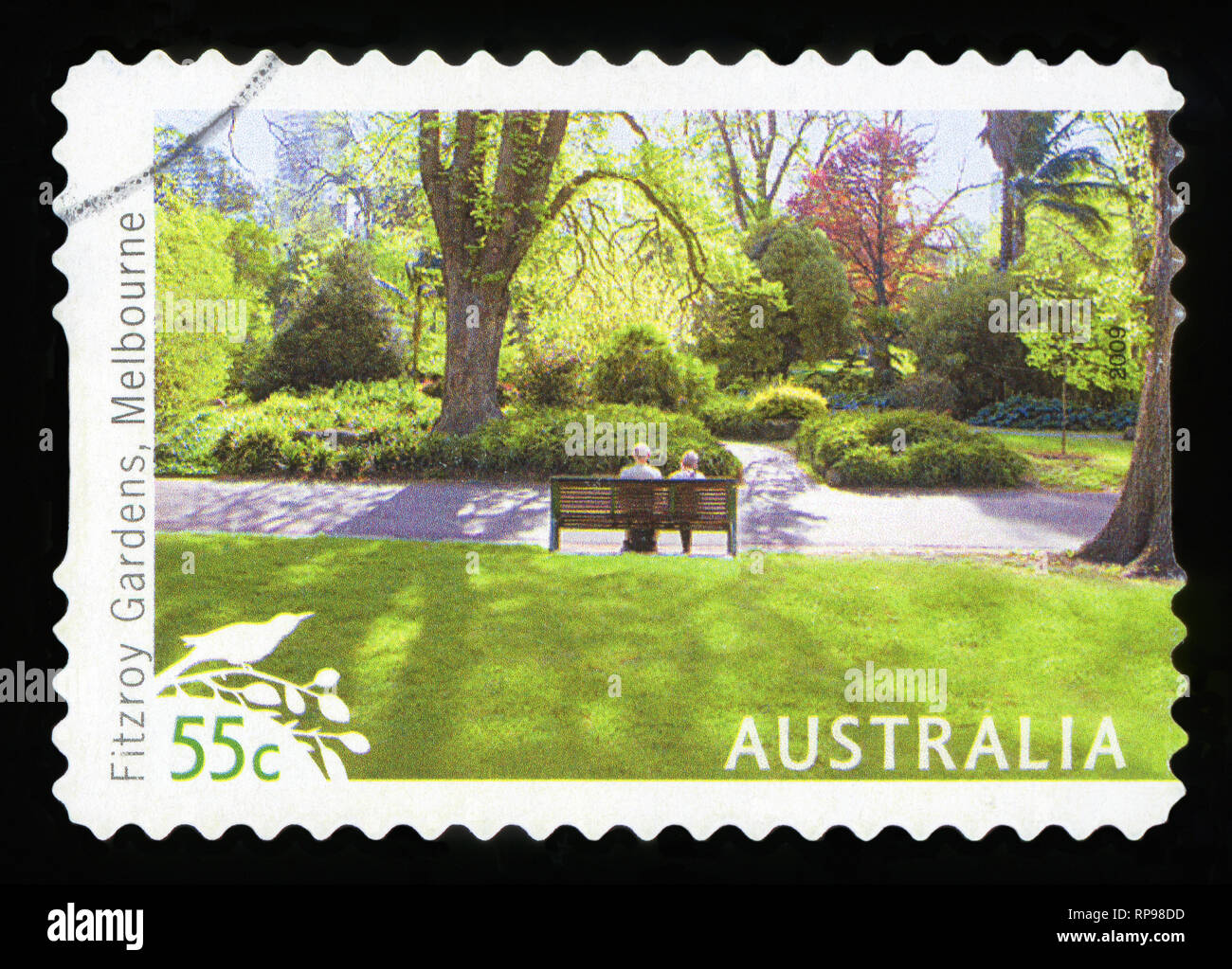 AUSTRALIA - CIRCA 2009: A used postage stamp from Australia, depicting ...