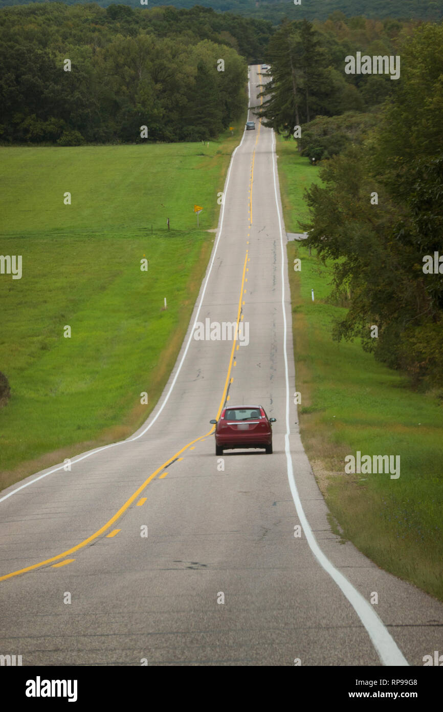 Car riding on road hi-res stock photography and images - Alamy