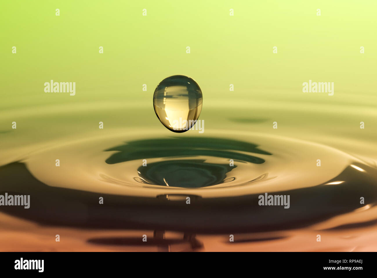 Water droplet surface hi-res stock photography and images - Alamy