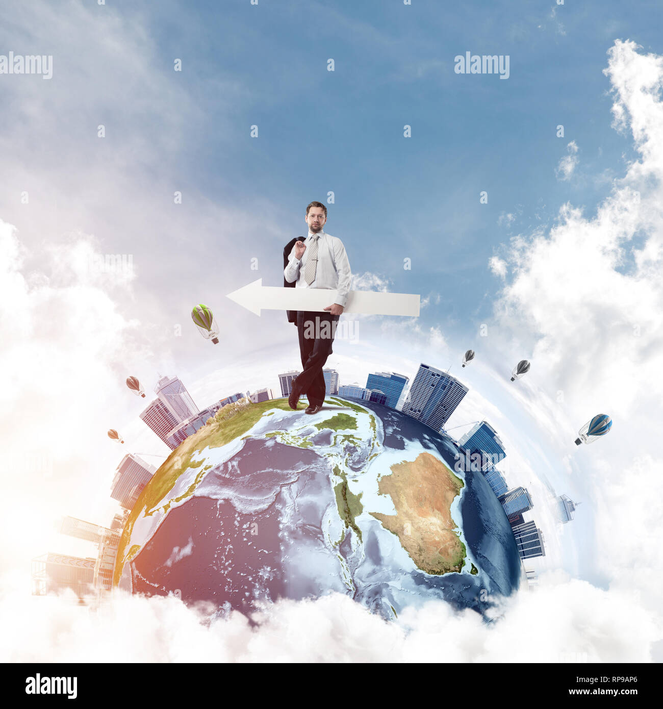 Development in right direction Stock Photo - Alamy