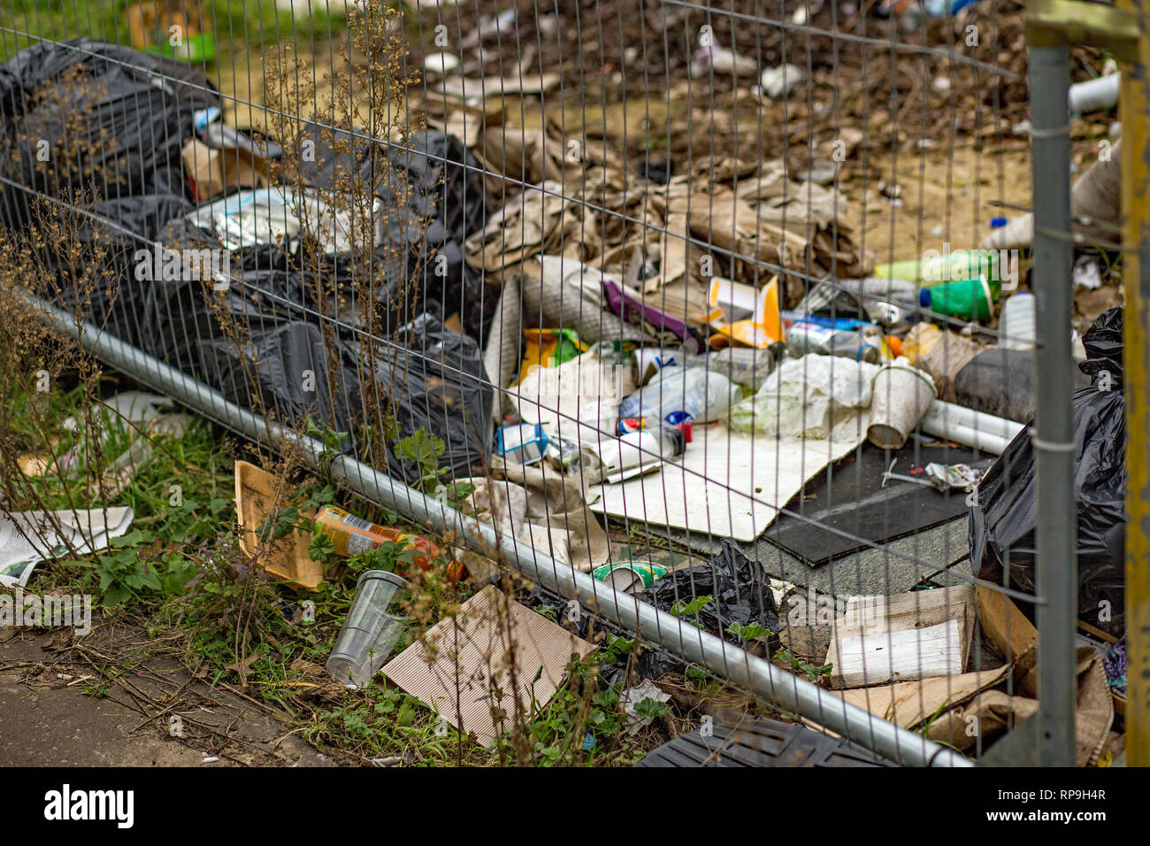 Tipped over bin hi-res stock photography and images - Alamy