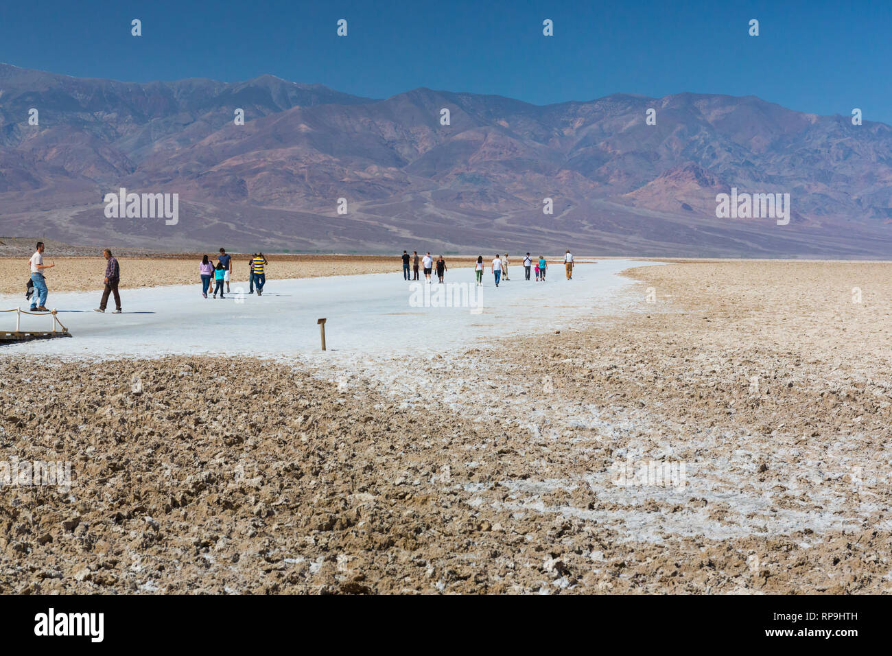 Badwater basin, Death Valley National Park, California, USA, America ...