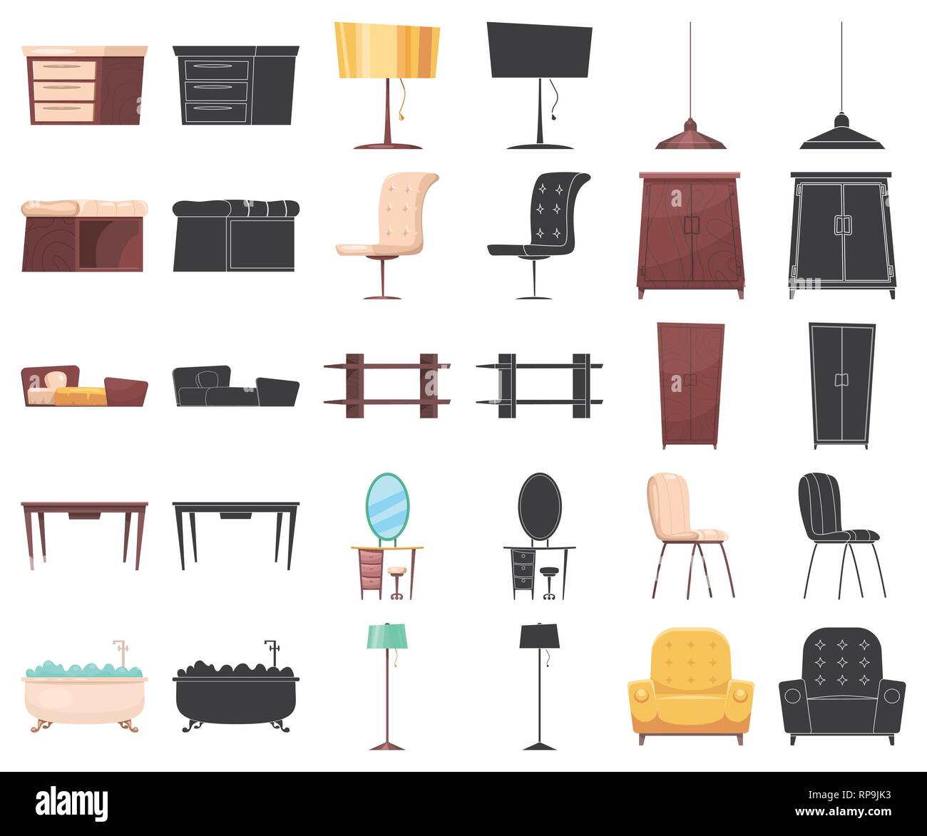 Hotel divan Stock Vector Images - Alamy