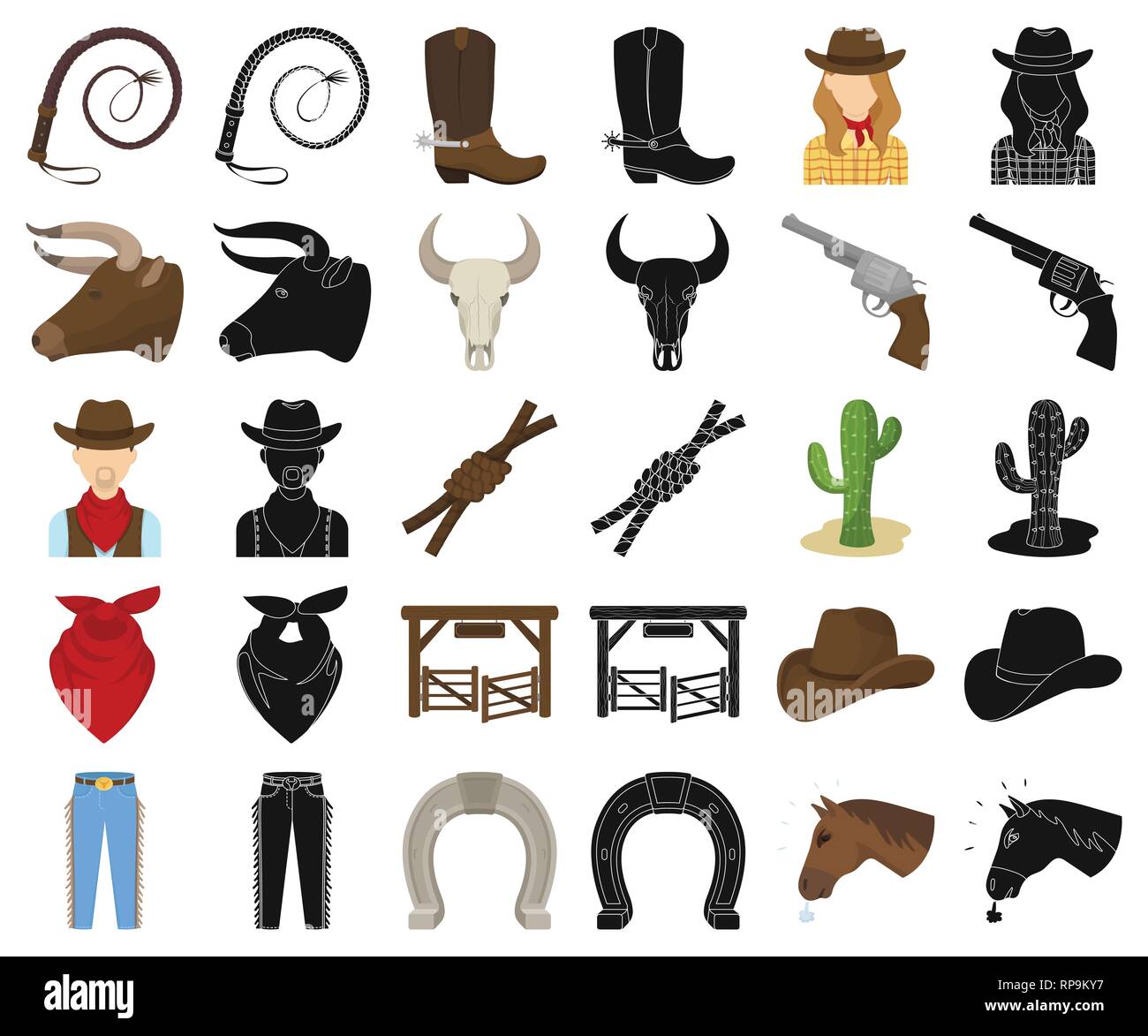 Rodeo gate Cut Out Stock Images & Pictures - Alamy