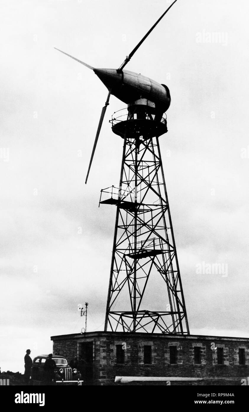 Orkney wind turbines Black and White Stock Photos & Images - Alamy