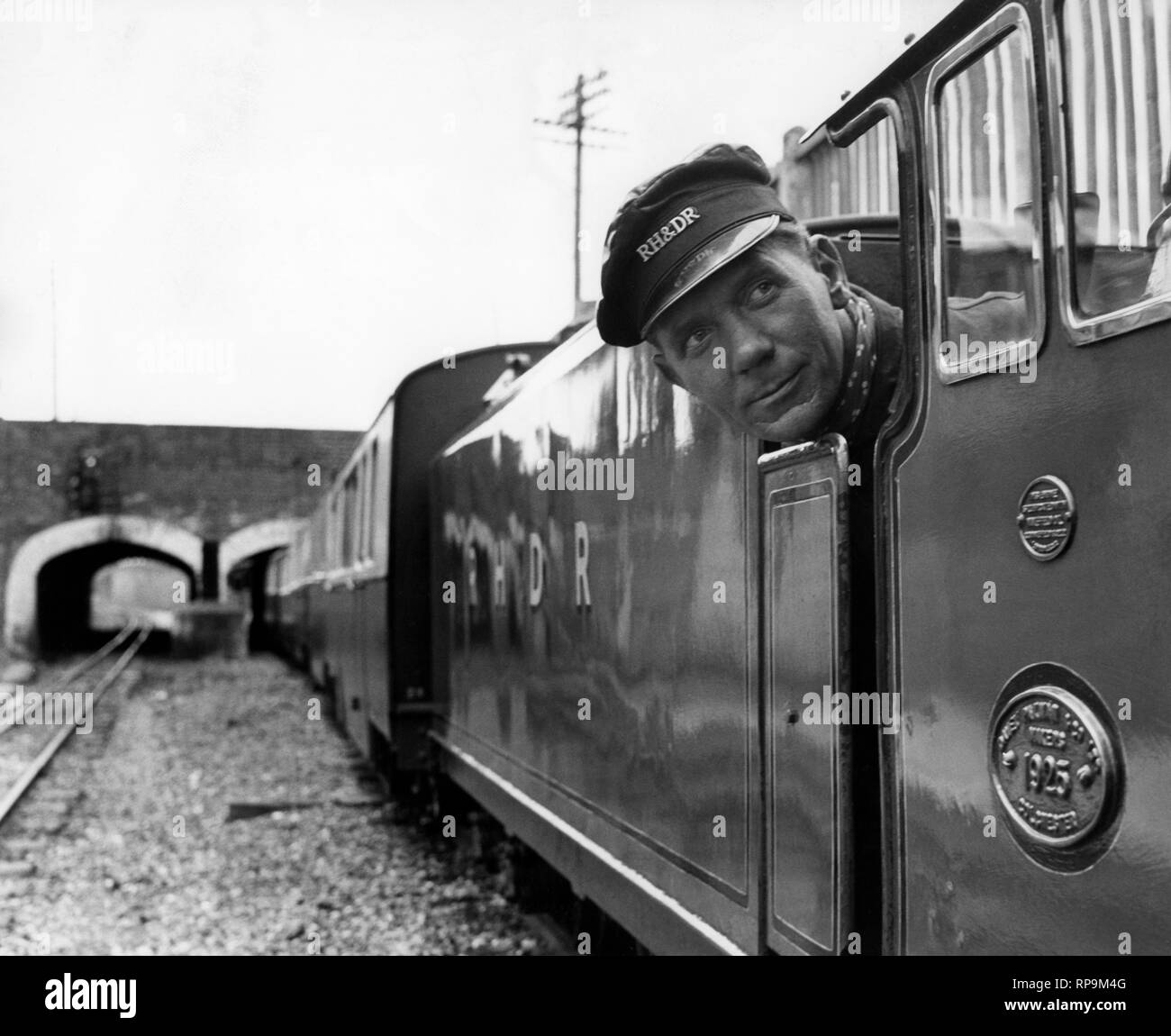 english engine-driver, 1958 Stock Photo - Alamy