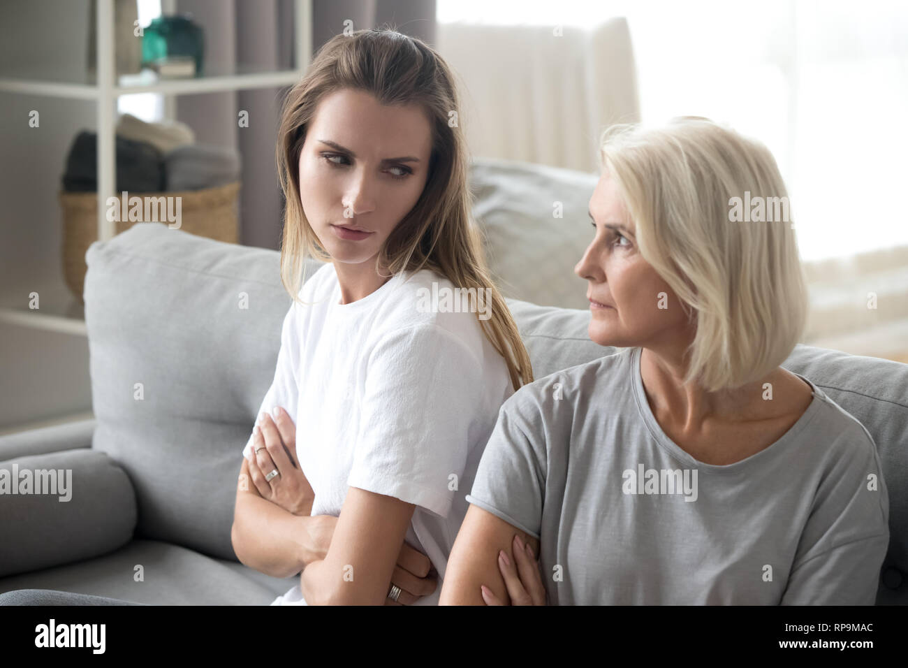 Mum daughter argue hi-res stock photography and images - Alamy