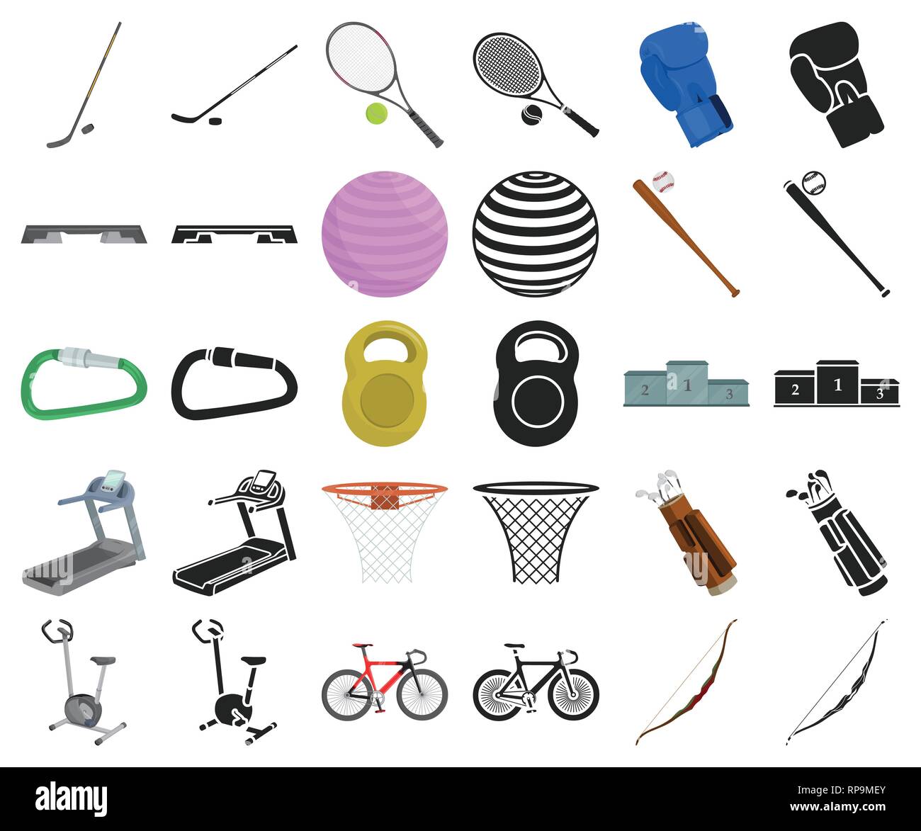Sports Equipment List With Pictures And Names
