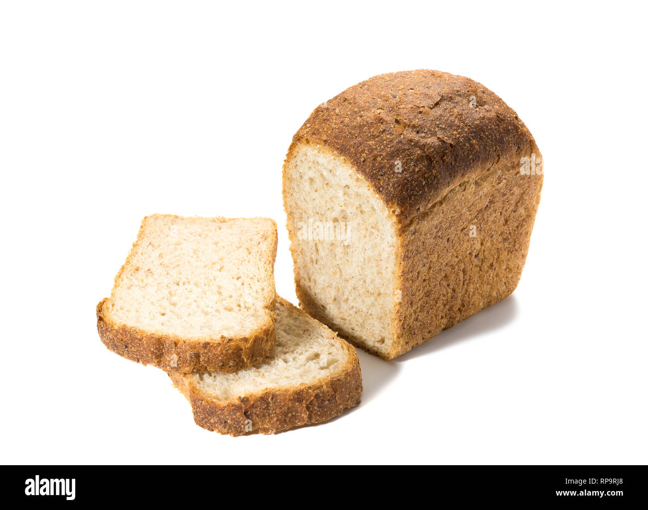 Unleavened bread from spelled on white background Stock Photo - Alamy