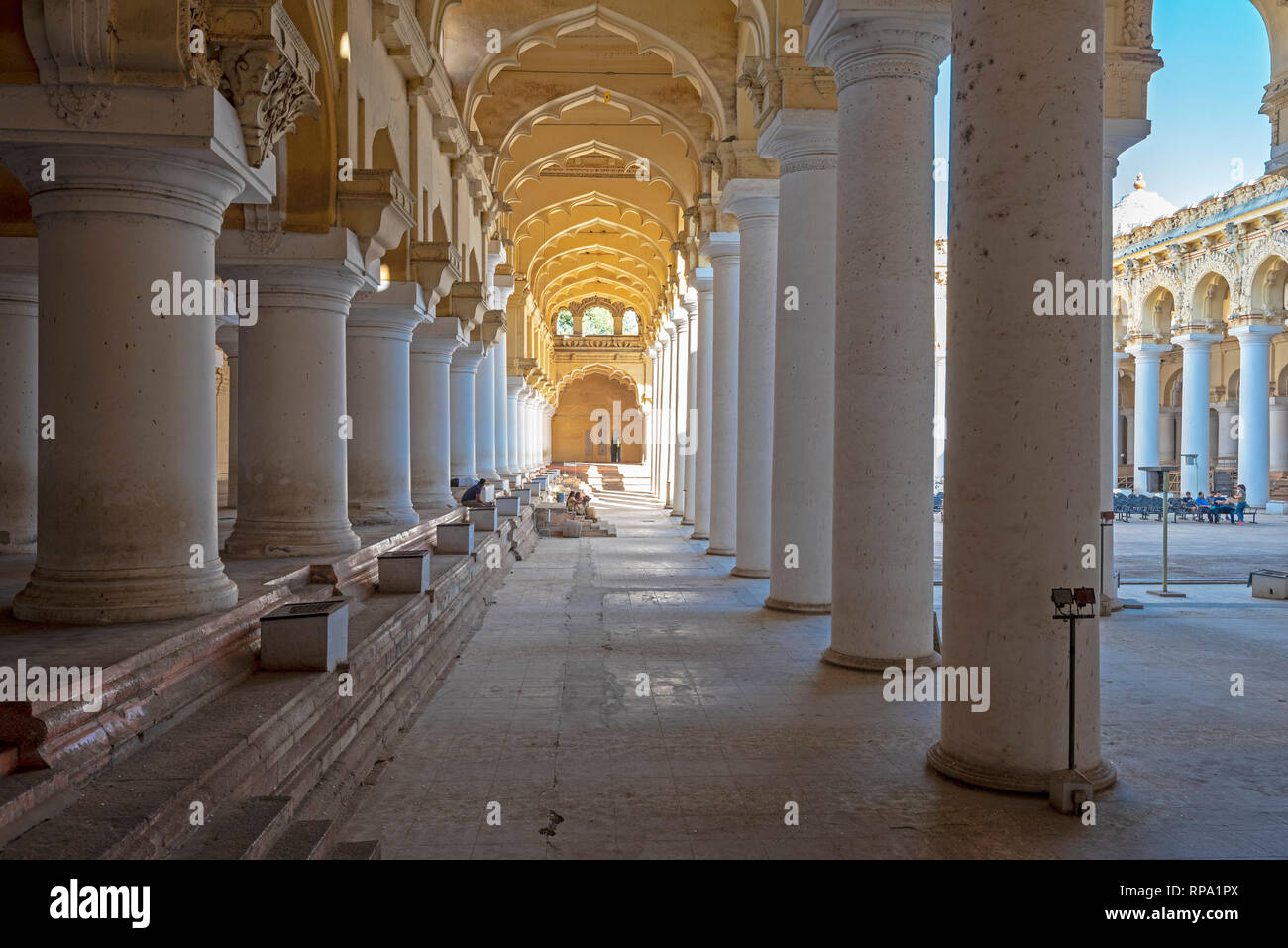 Indian palace interior hi-res stock photography and images - Alamy