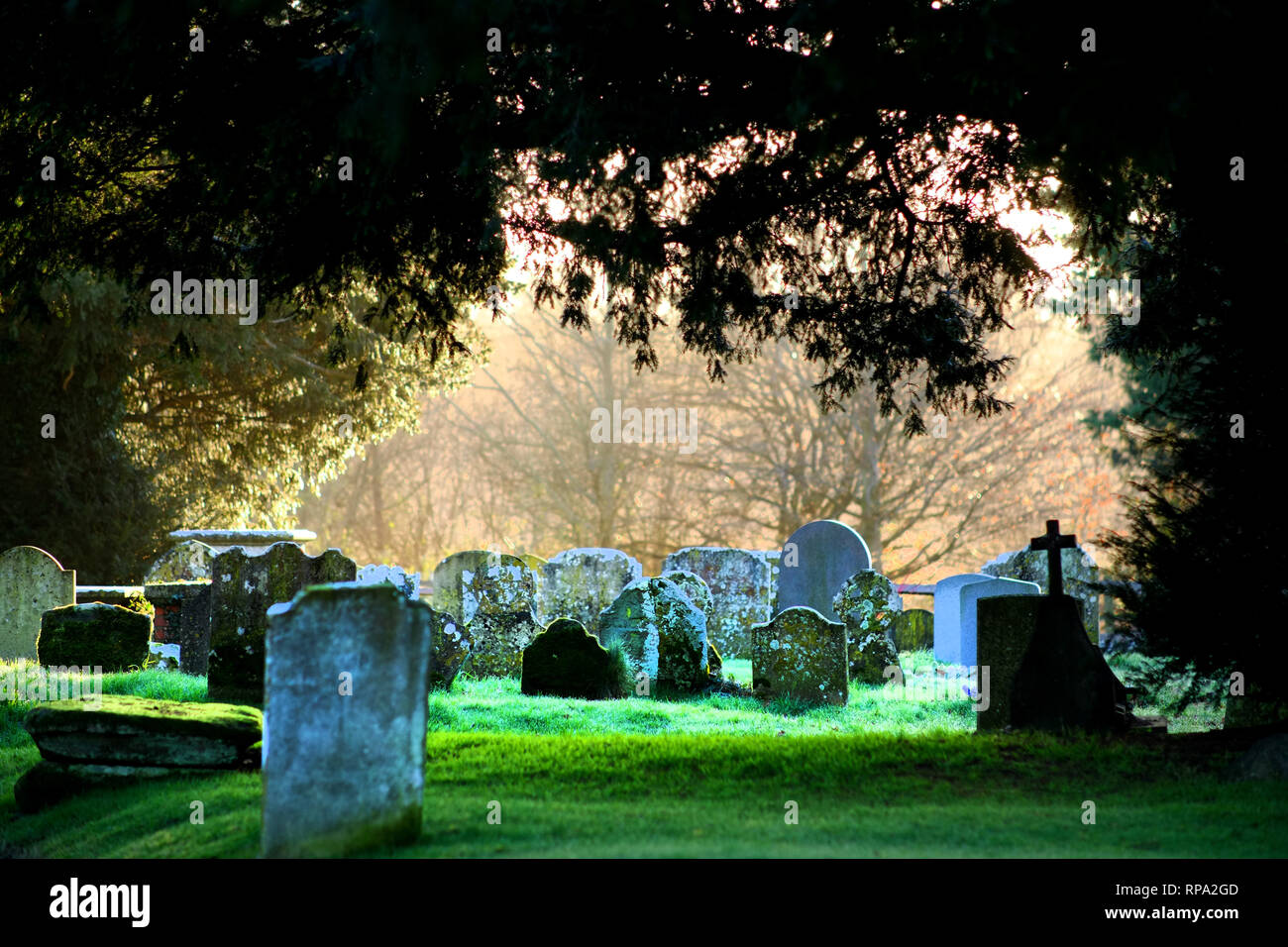 Graves gravestones graves death hi-res stock photography and images - Alamy