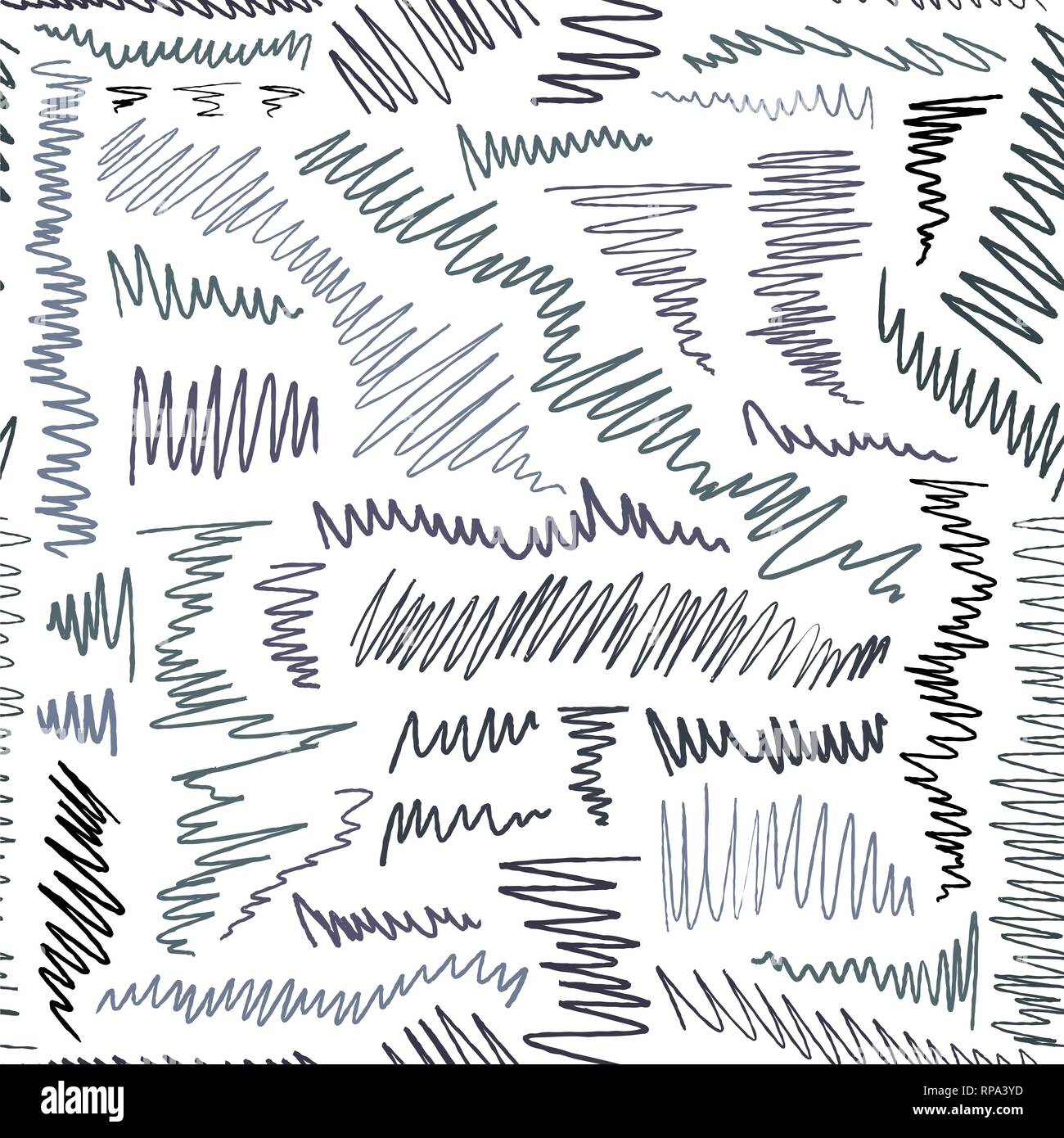 Seamless scribble background - hand drawn doodle vector Stock Vector ...