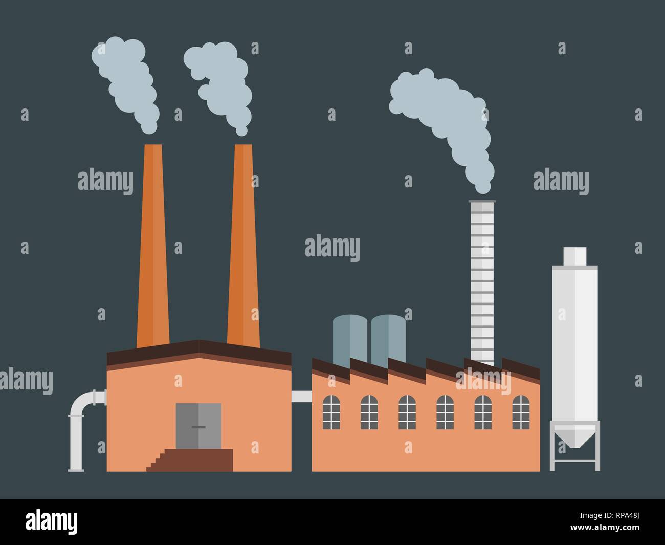 Manufacturing cartoon hi-res stock photography and images - Alamy