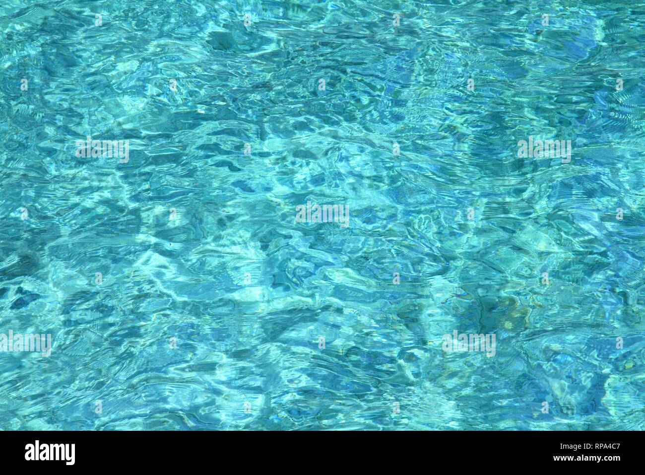 Adriatic Sea water background. Turquoise water abstract Stock Photo - Alamy