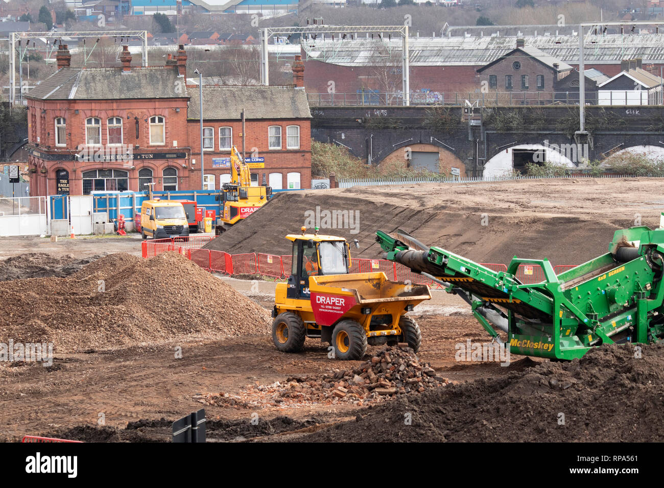 Rail hs2 cities hi-res stock photography and images - Alamy