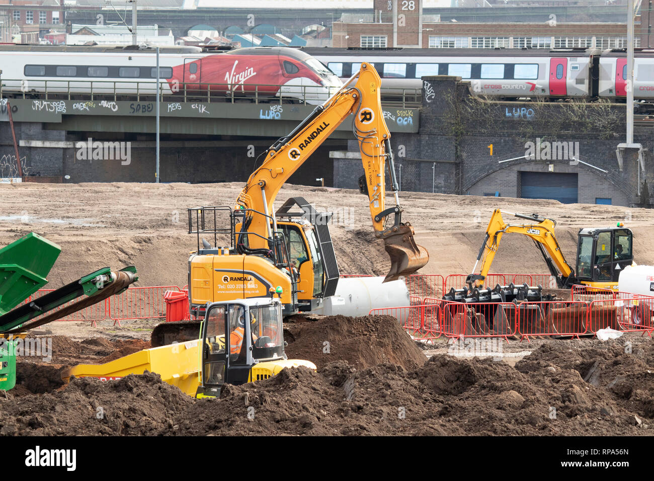 Hs2 construction hi-res stock photography and images - Alamy
