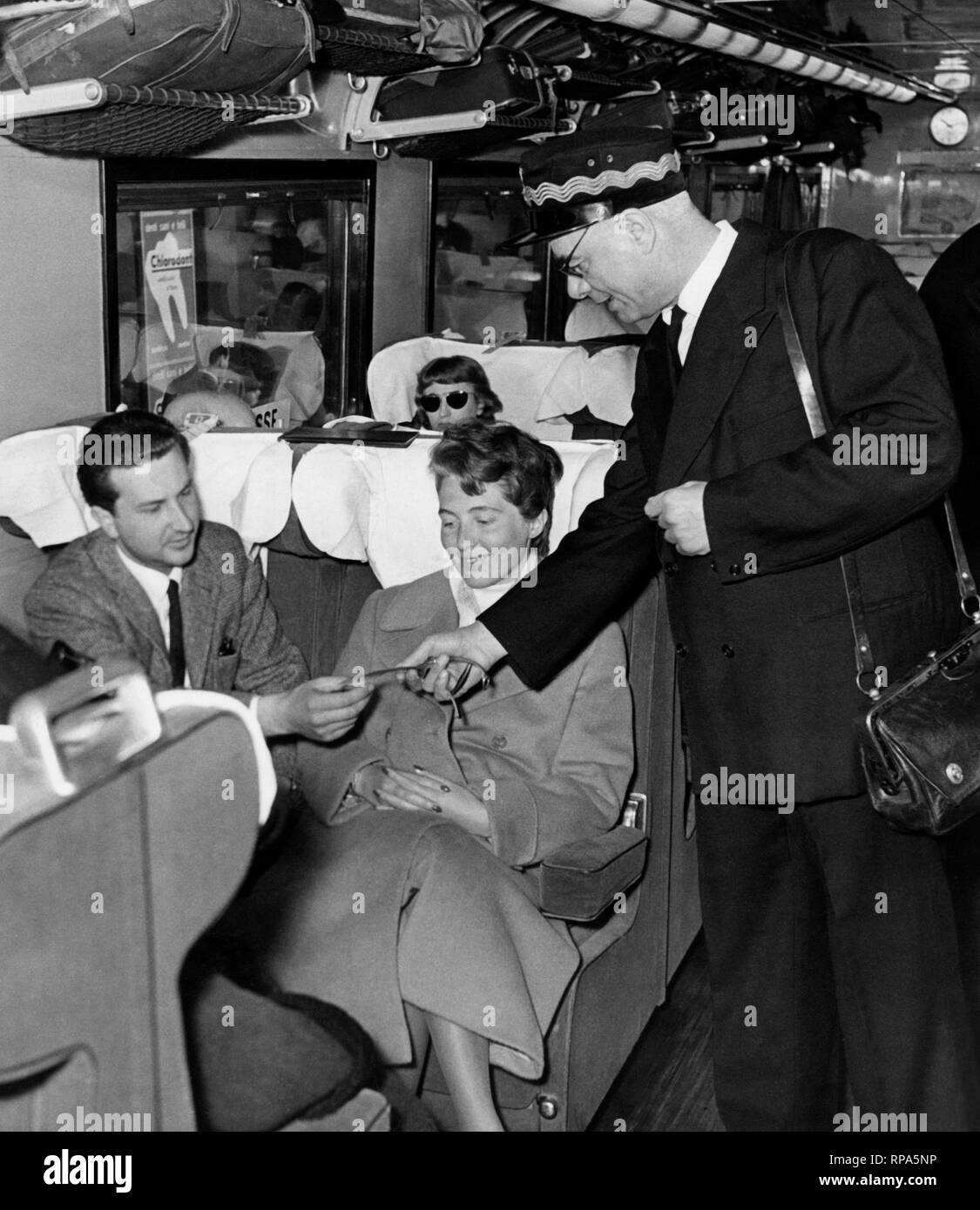 electric multiple unit etr 200, italy 1952 Stock Photo - Alamy