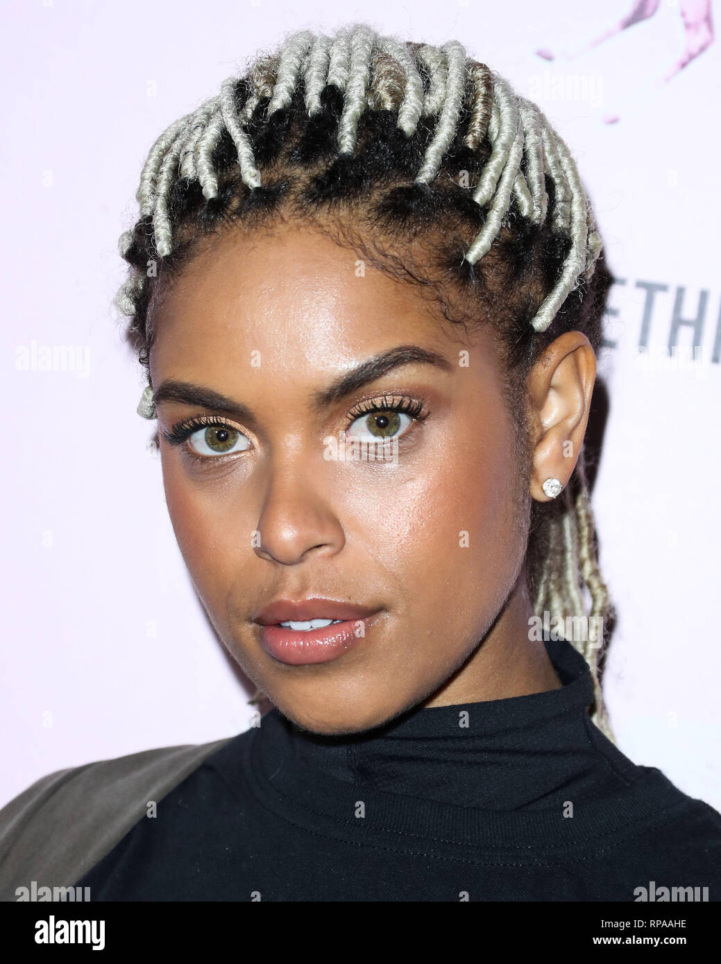 LOS ANGELES, CA, USA - FEBRUARY 20: DJ Millie arrives at the ...