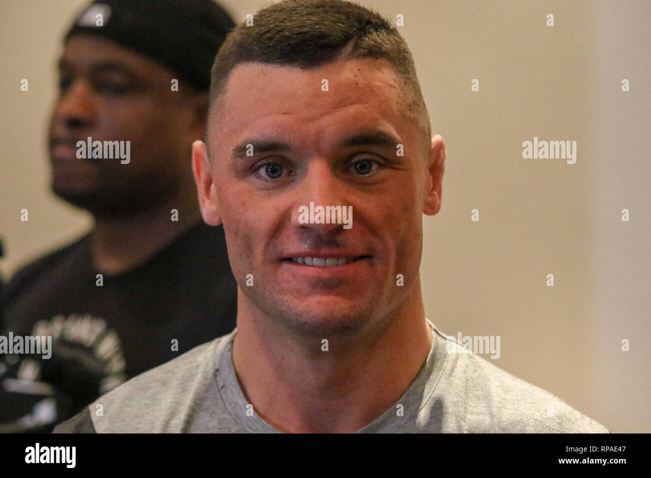 Dublin, Ireland, 21st February 2019 - Bellator 217 media day ...