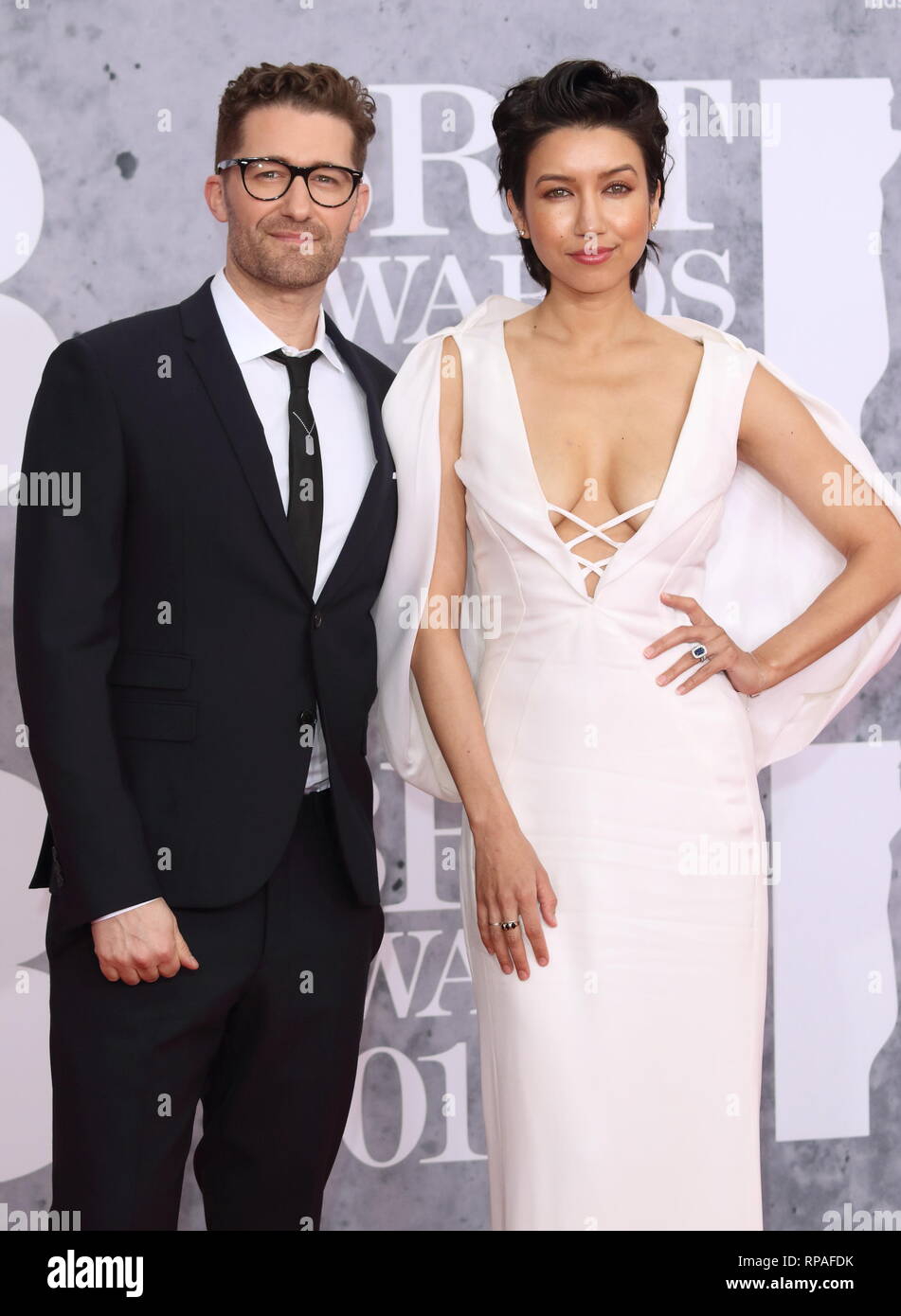 February 20, 2019 - London, United Kingdom - Matthew and Renee Morrison ...
