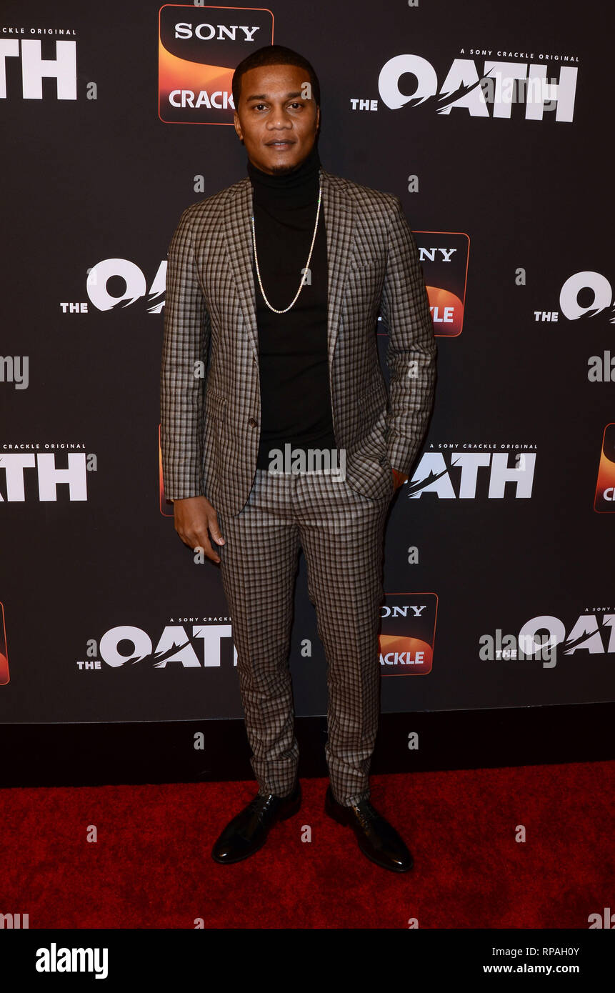HOLLYWOOD, CA - FEBRUARY 20: Cory Hardrict at The Oath Season 2 ...