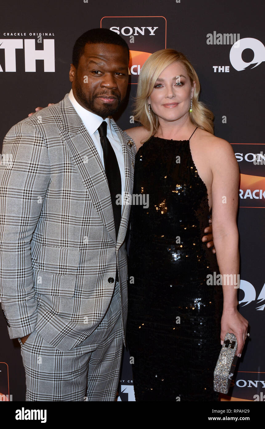 HOLLYWOOD, CA - FEBRUARY 20: Curtia Jackson, Elisabeth Rohm at The Oath ...