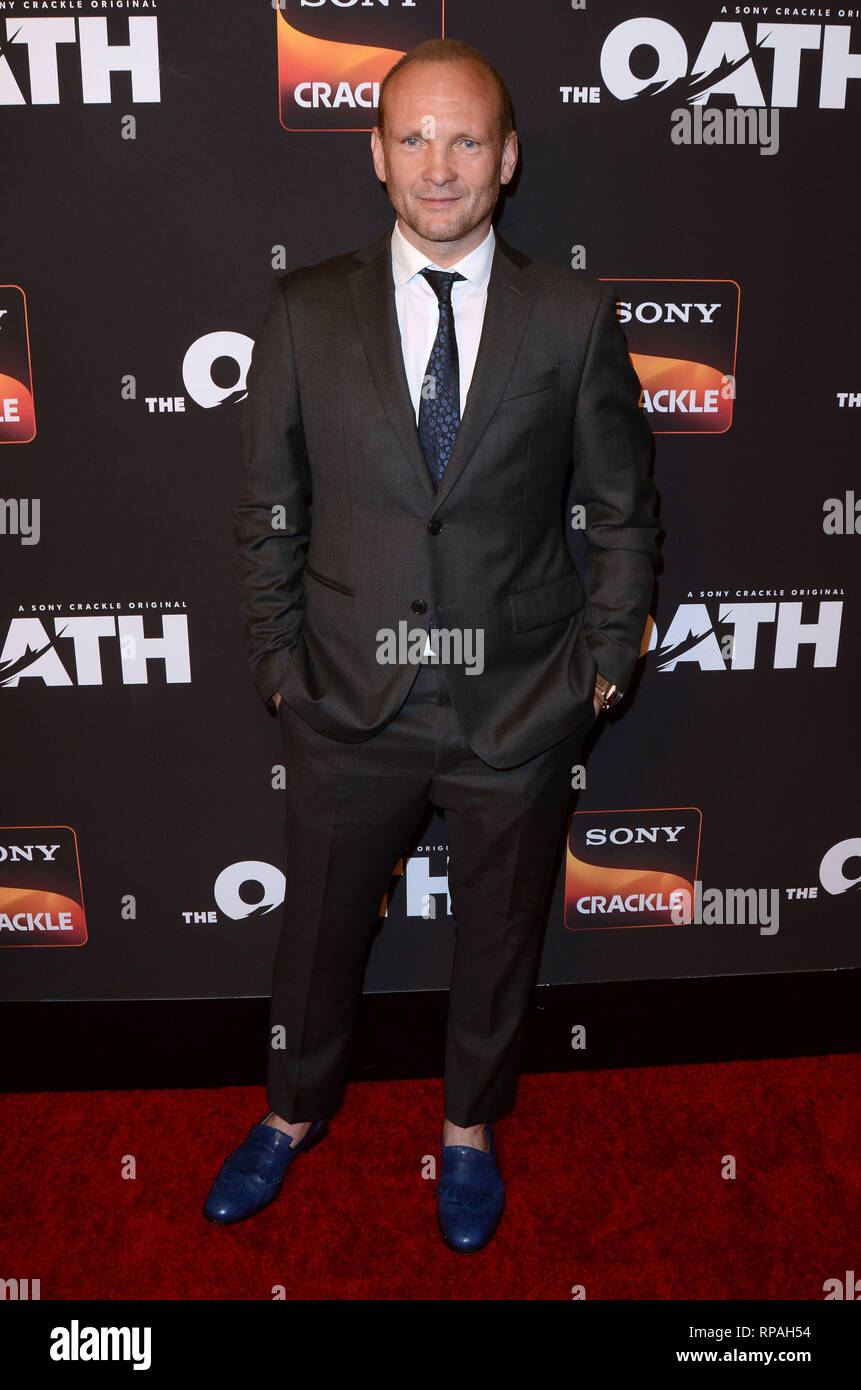 HOLLYWOOD, CA - FEBRUARY 20: Andrew Howard at The Oath Season 2 ...