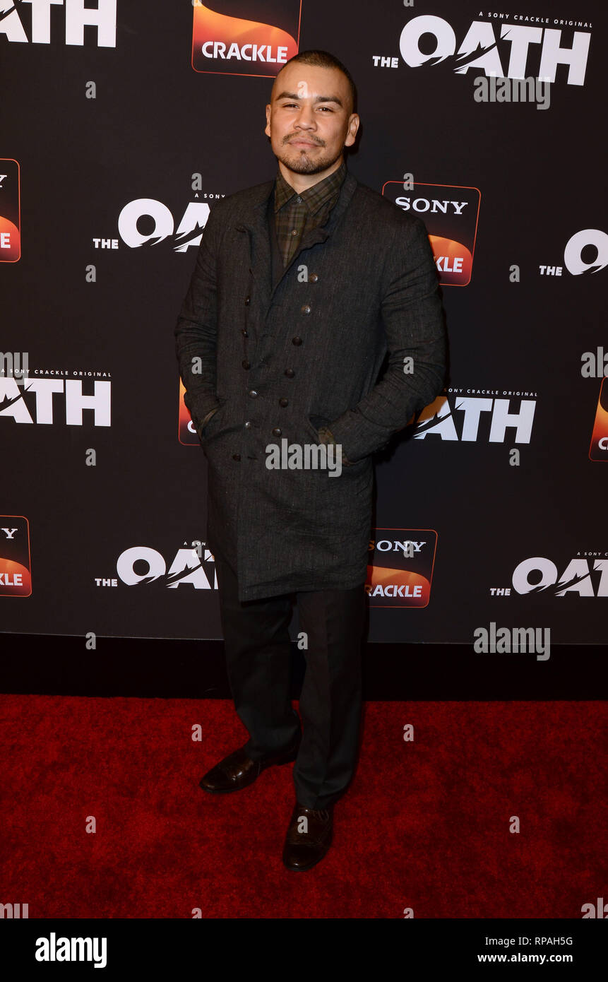 HOLLYWOOD, CA - FEBRUARY 20: J.J. Soria at The Oath Season 2 Screening ...