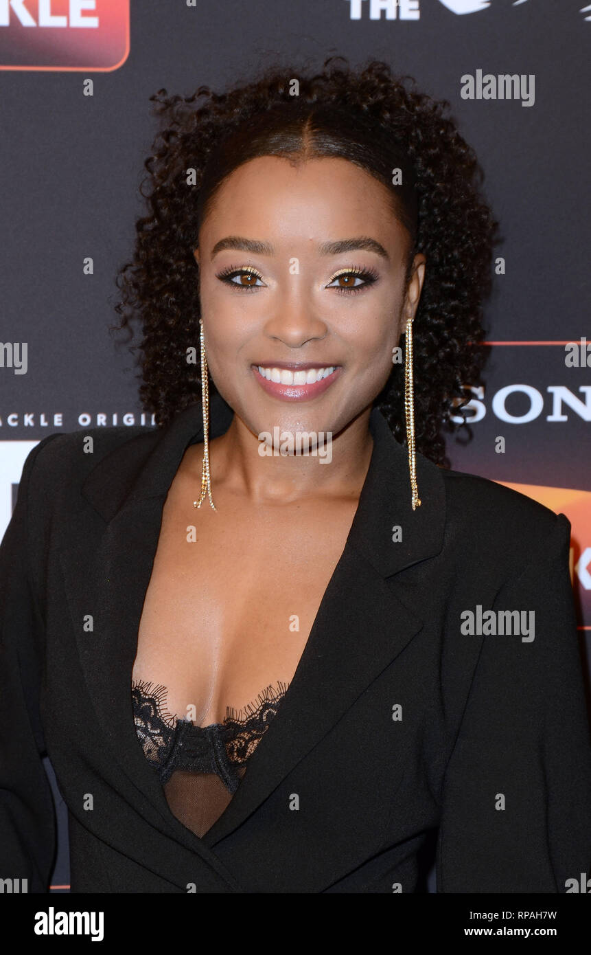 HOLLYWOOD, CA - FEBRUARY 20: Latoya Tonodeo at The Oath Season 2 ...