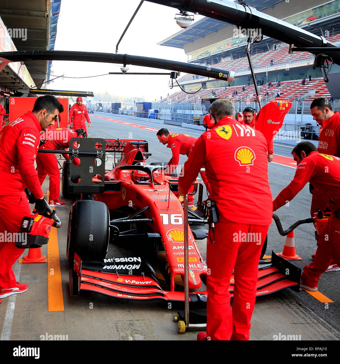 Formula 1 pre-season testing Barcelona 2019 Stock Photo - Alamy