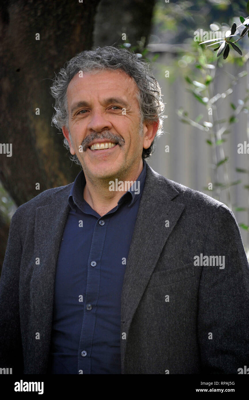 Rome, Italy. 21st Feb, 2019. Rome, Photocall of the film The Hunting Season Pictured: Orio ...