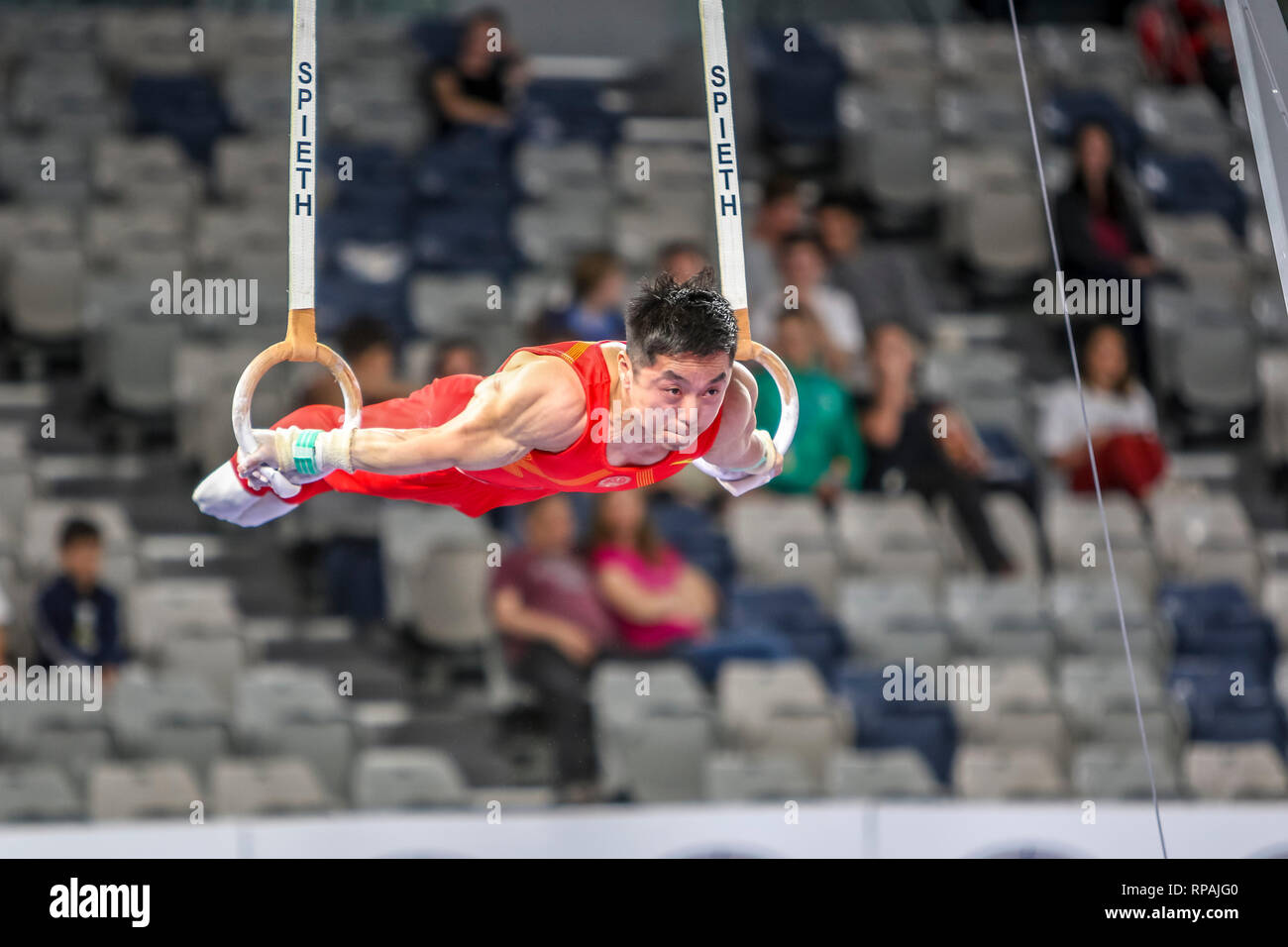 Melbourne, Victoria, Australia. 21st Feb 2019. Gymnastics World Cup ...