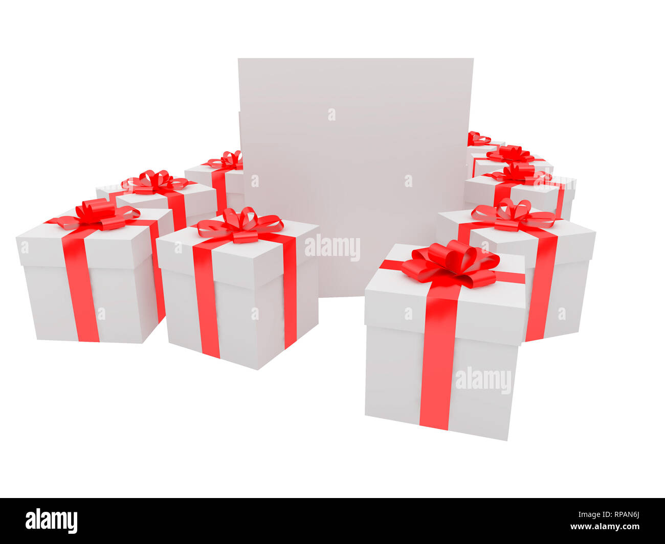 High resolution image. 3d illustration. Gift for a holiday Stock Photo ...