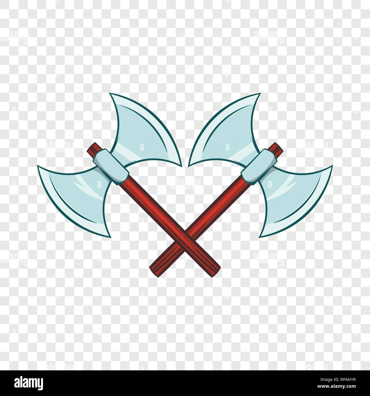 Executioner ax cartoon illustration Stock Vector Images - Alamy
